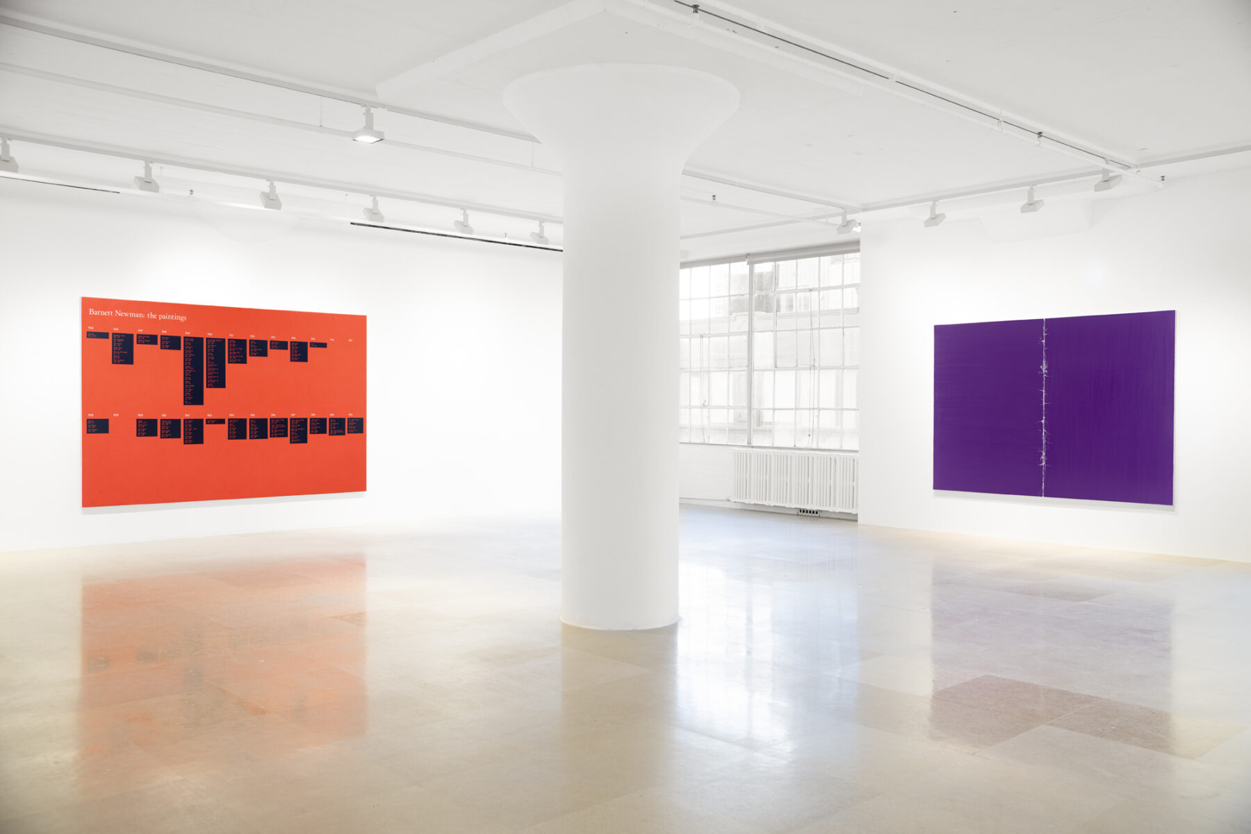 DAVID DIAO: On Barnett Newman, 1991–2023 | Greene Naftali