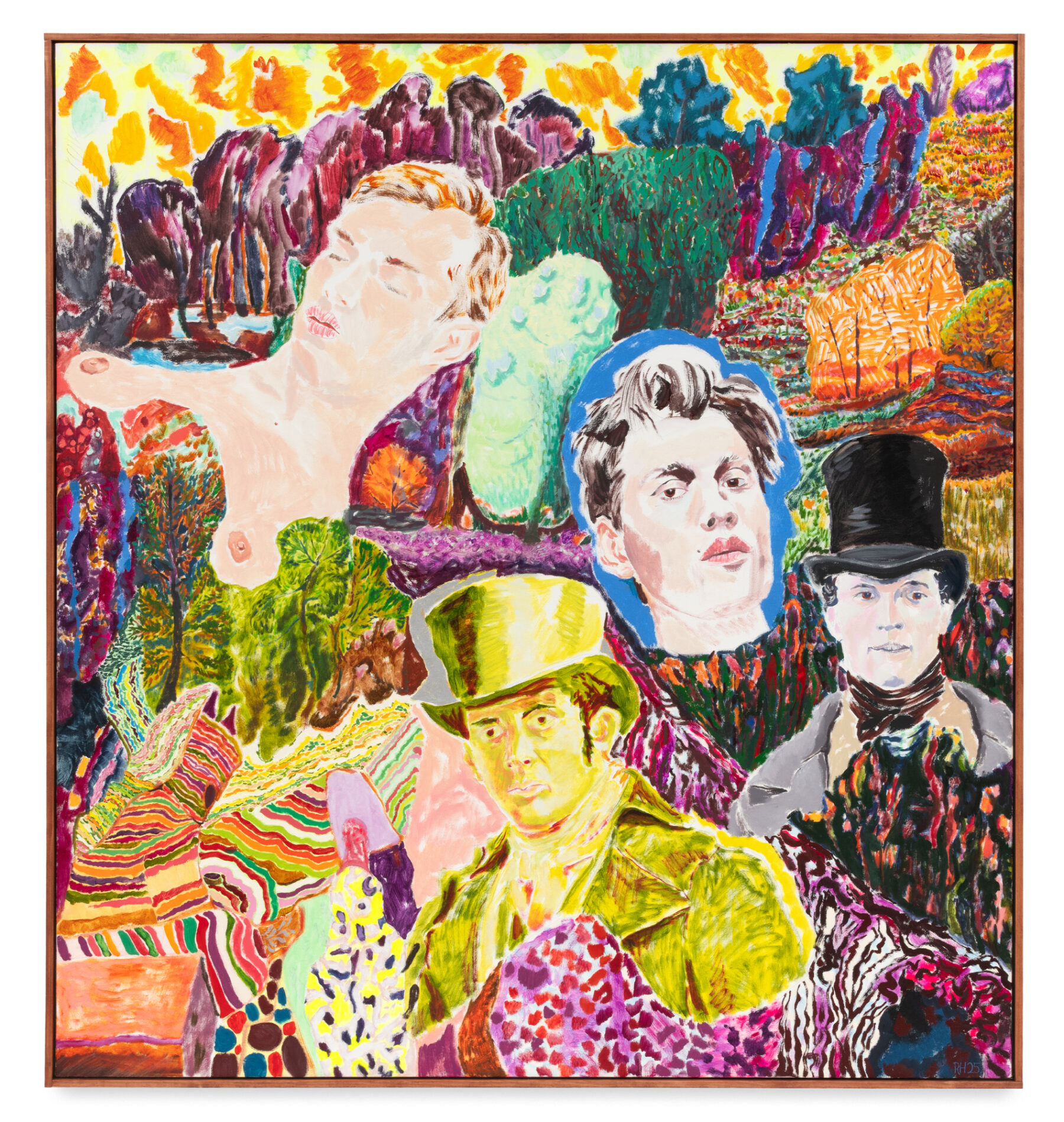 RICHARD HAWKINS: New Paintings 2025 | Greene Naftali