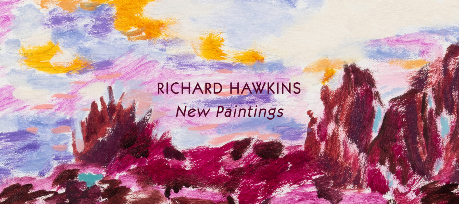 RICHARD HAWKINS: New Paintings 2025 | Greene Naftali